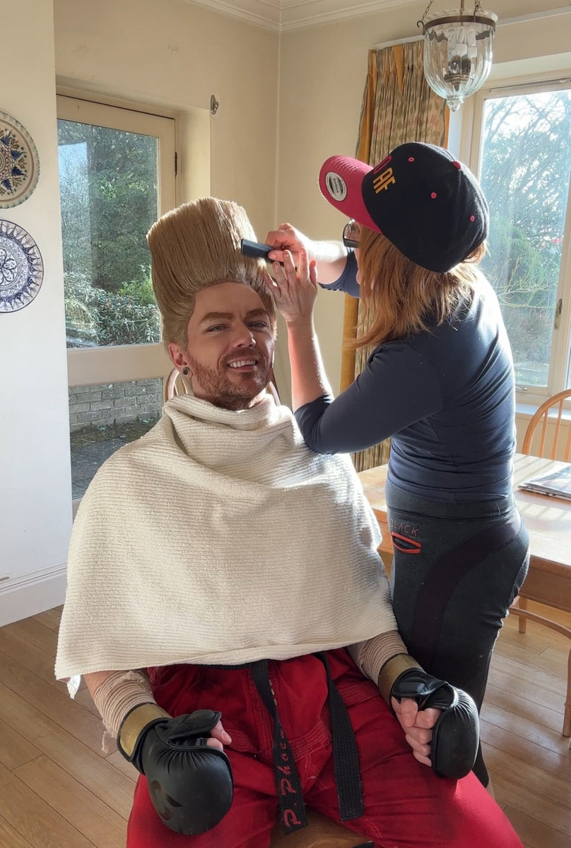 How we made our Paul Phoenix cosplay wig! Tekken cosplay help – Be More ...