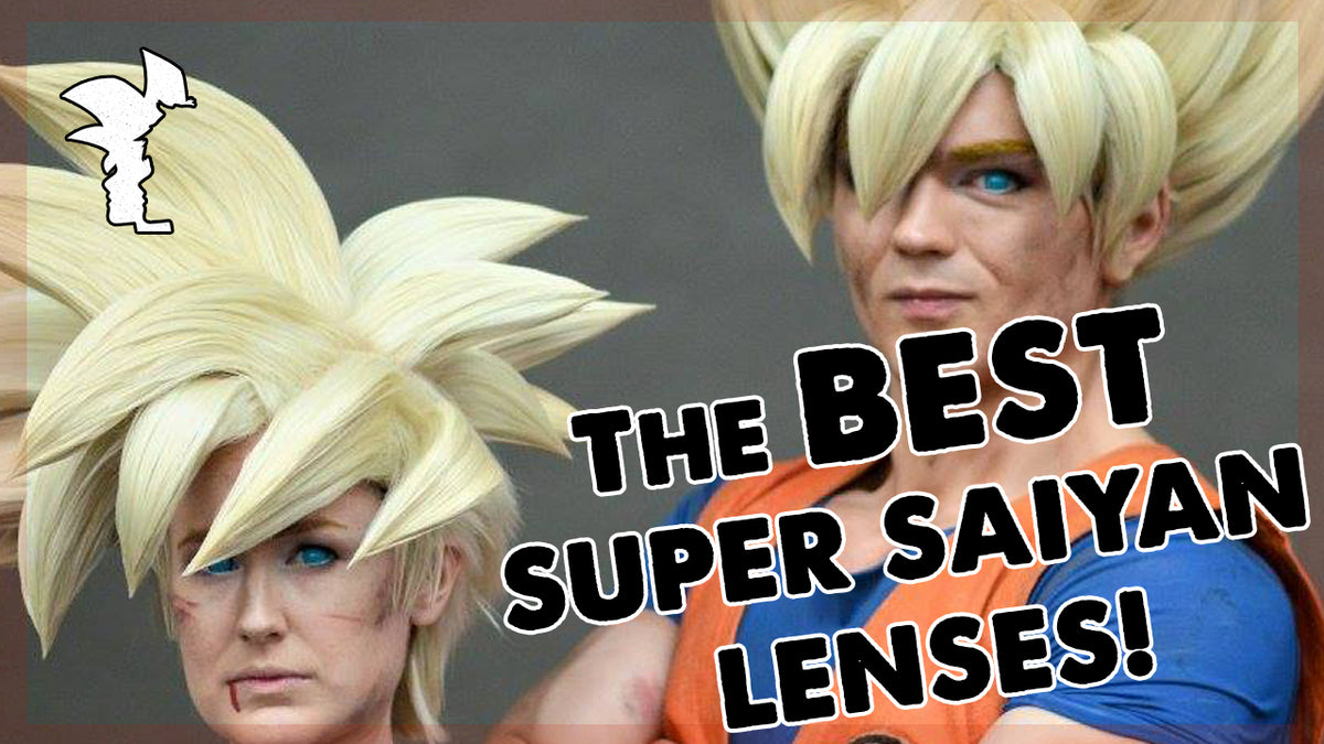 The Best Goku Contact Lenses - Super Saiyan Eye Cosplay Tutorial (2017 ...