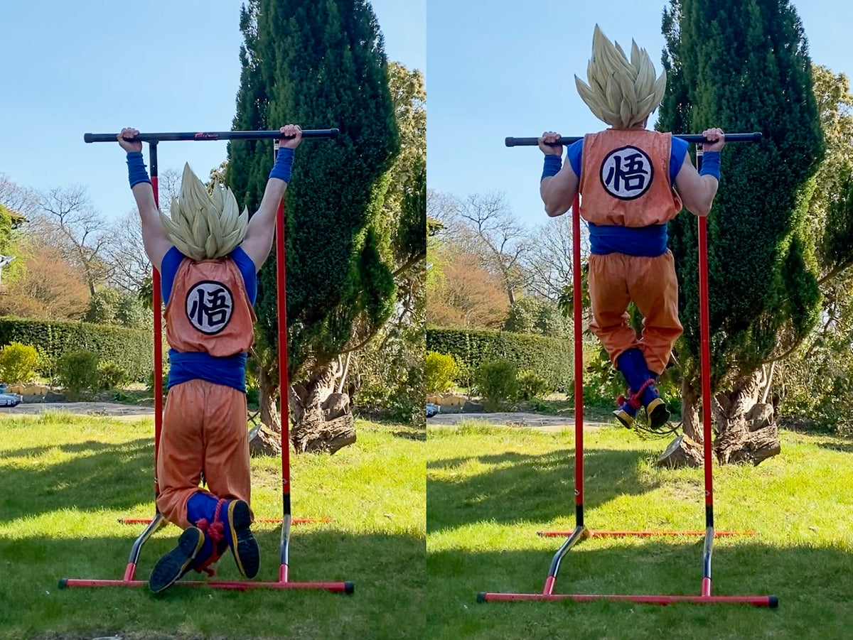 GOKU TEACHES YOU HOW TO CHIN UP IN LESS THAN 60 SECONDS – Be More Shonen